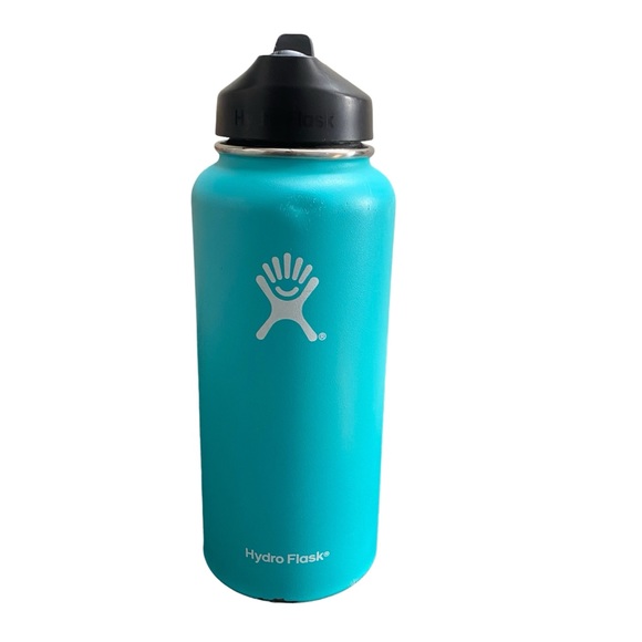 Hydro Flask | Dining | Hydro Flask 32oz Wide Mouth With Straw Teal ...